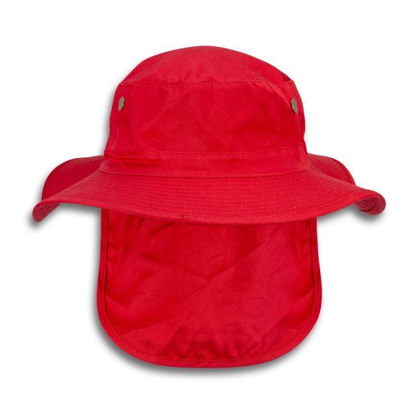 Wide-brim UPF50+ Legionnaire Hats Custom Branded Childcare Kindy School ...