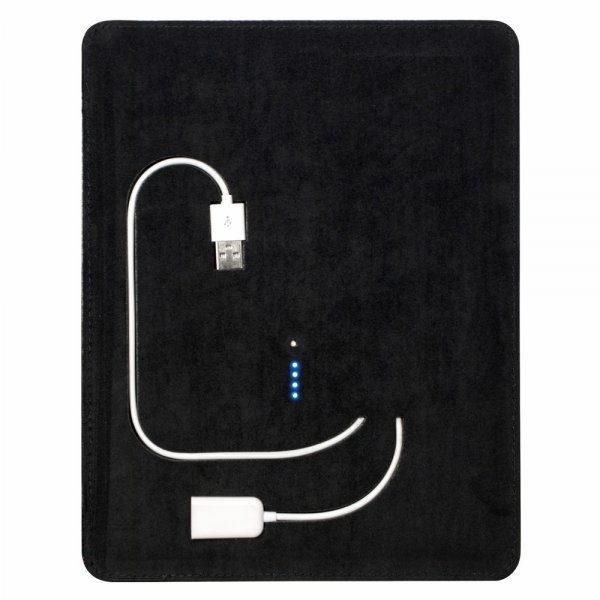 Custom Logo Branded Power Bank Tablet Portfolio | Black iPad Holder ...