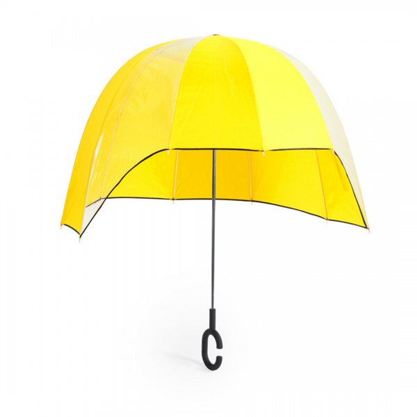 Custom Printed Black Extra Long Umbrella | Apparel Food Grocery Red ...