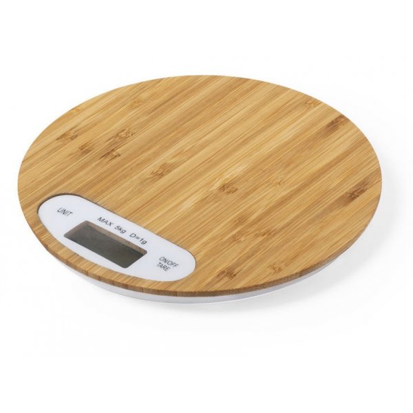 Logo Branded Bamboo Kitchen Scales | Cook Promo Products | Australian ...