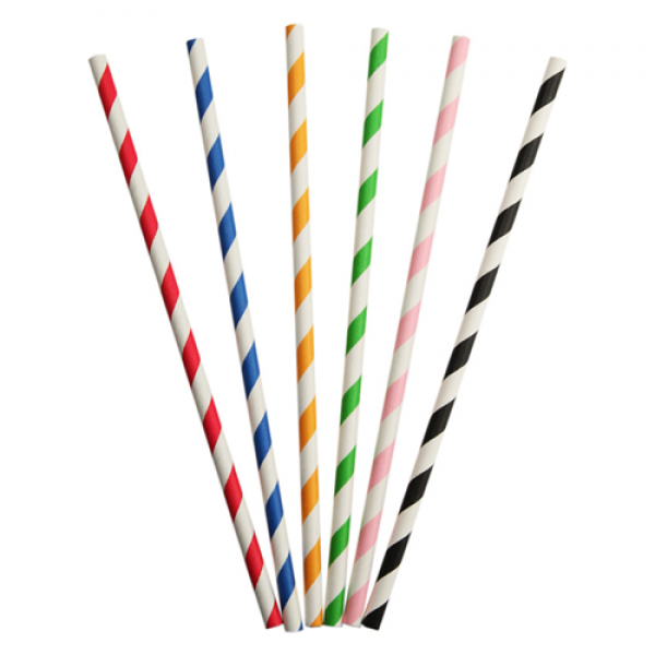 Custom Logo Printed Party Paper Straws | Beverage Catering Festival ...